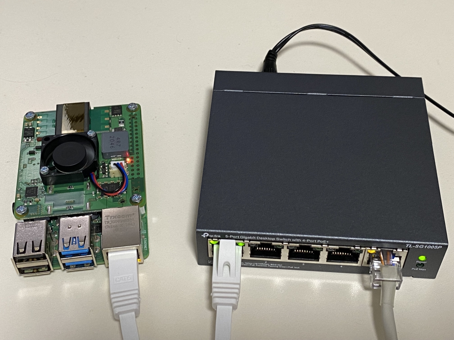 Raspberry Pi 4のPoE HAT | Takeshi Yonezu
